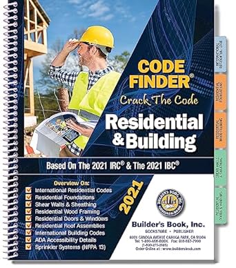 Residential & Building Code Finder Based on the 2021 IRC and 2021 IBC ...