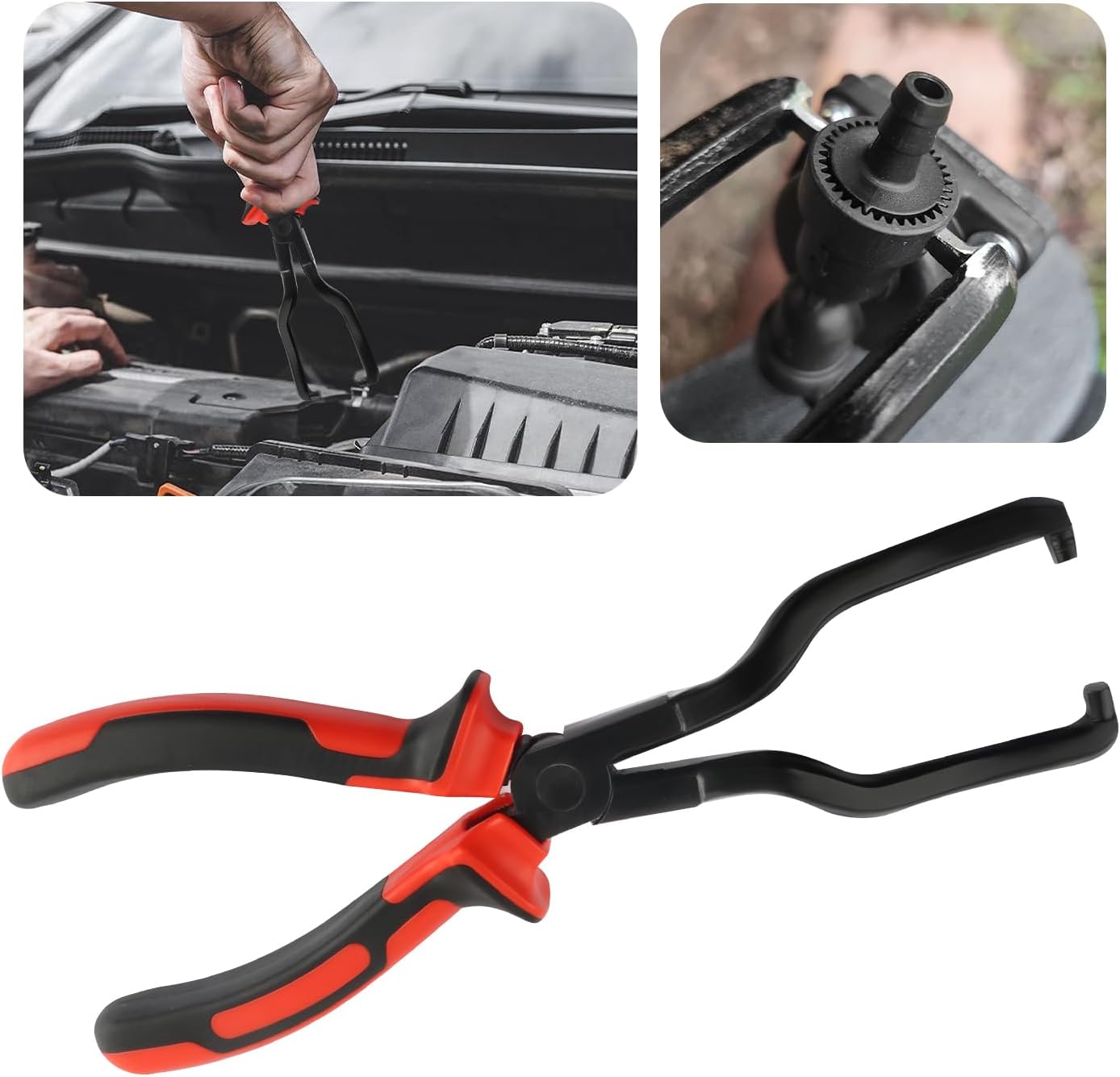 Amazon.com: Fuel Line Pliers,Heavy Duty 45#Steel Fuel Line Quick ...