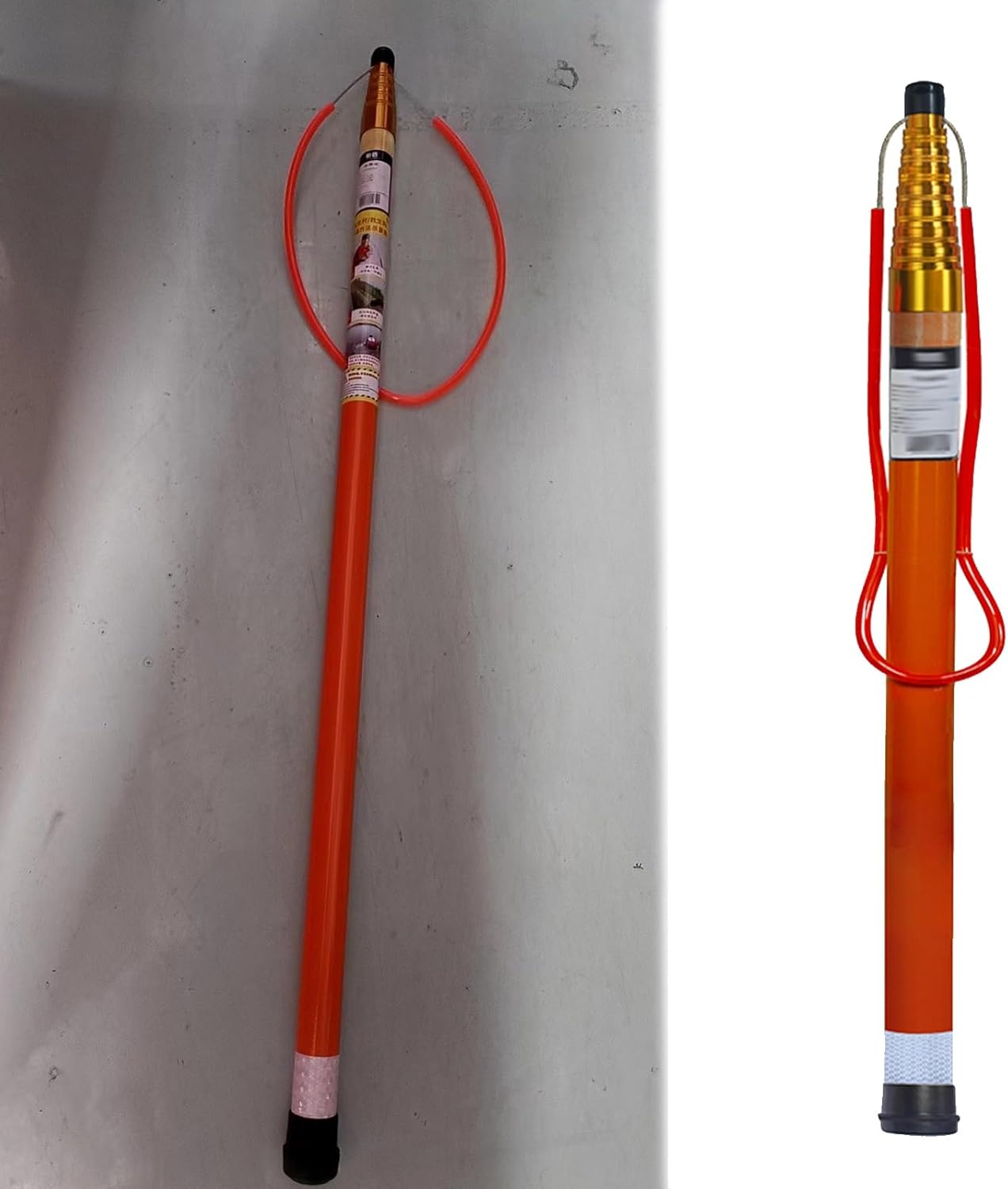 Amazon.com: Telescopic Water Rescue Pole, 1 4 5 6 10 M Safety Hook with ...