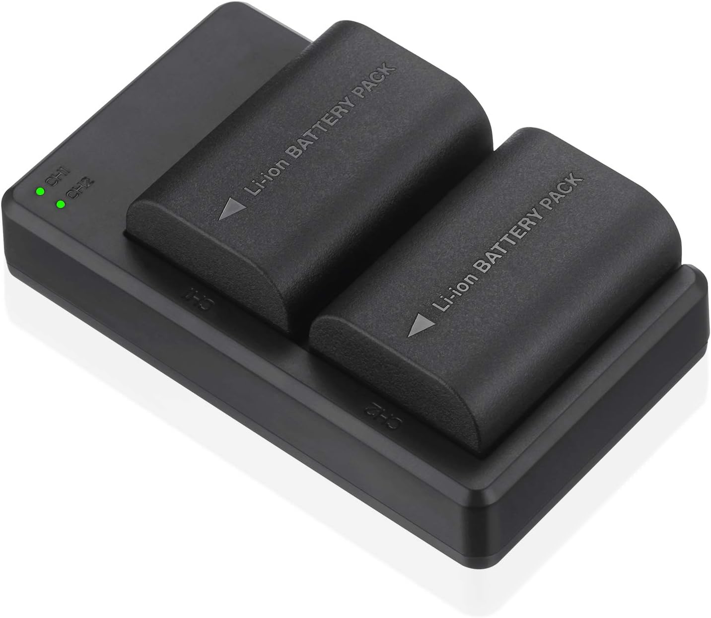 Amazon.com: LP-E6NH High Capacity Batteries Pack (2950mAh) and Dual ...