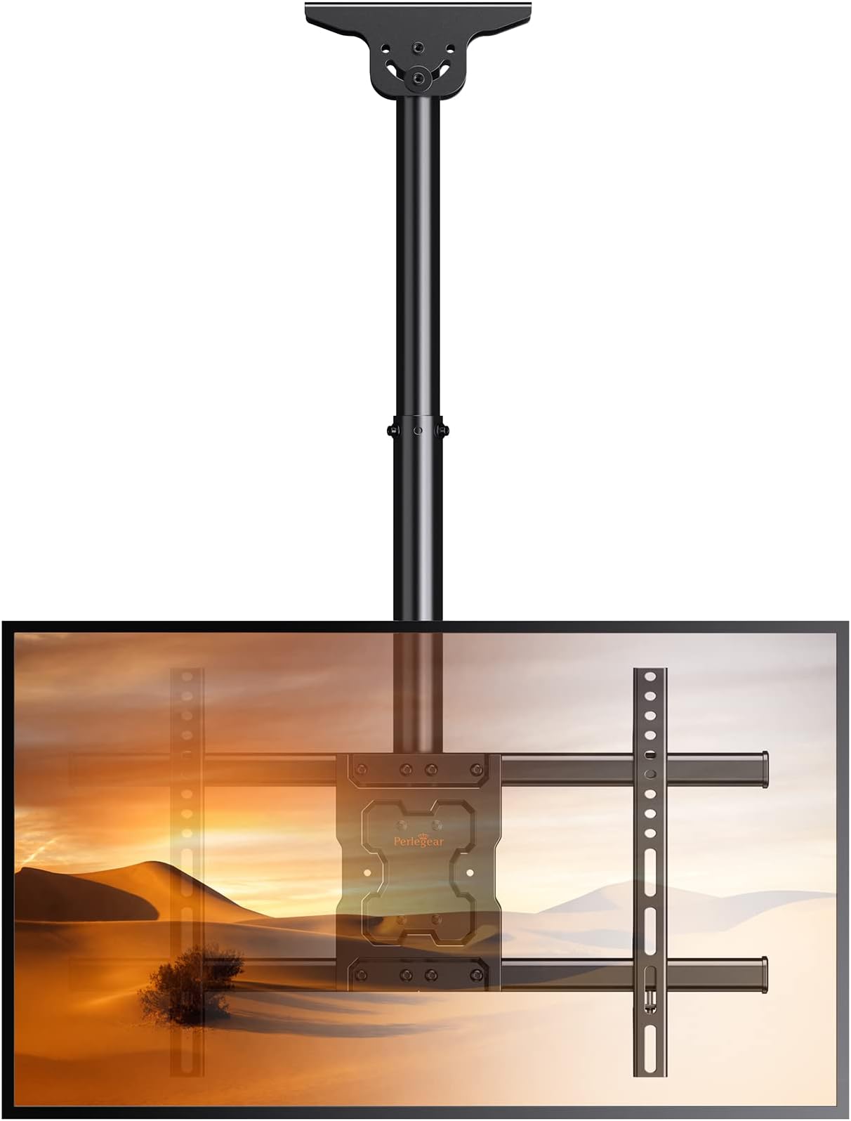 Amazon.com: Perlegear Ceiling TV Mount, Hanging TV Mount for 37-75 inch ...