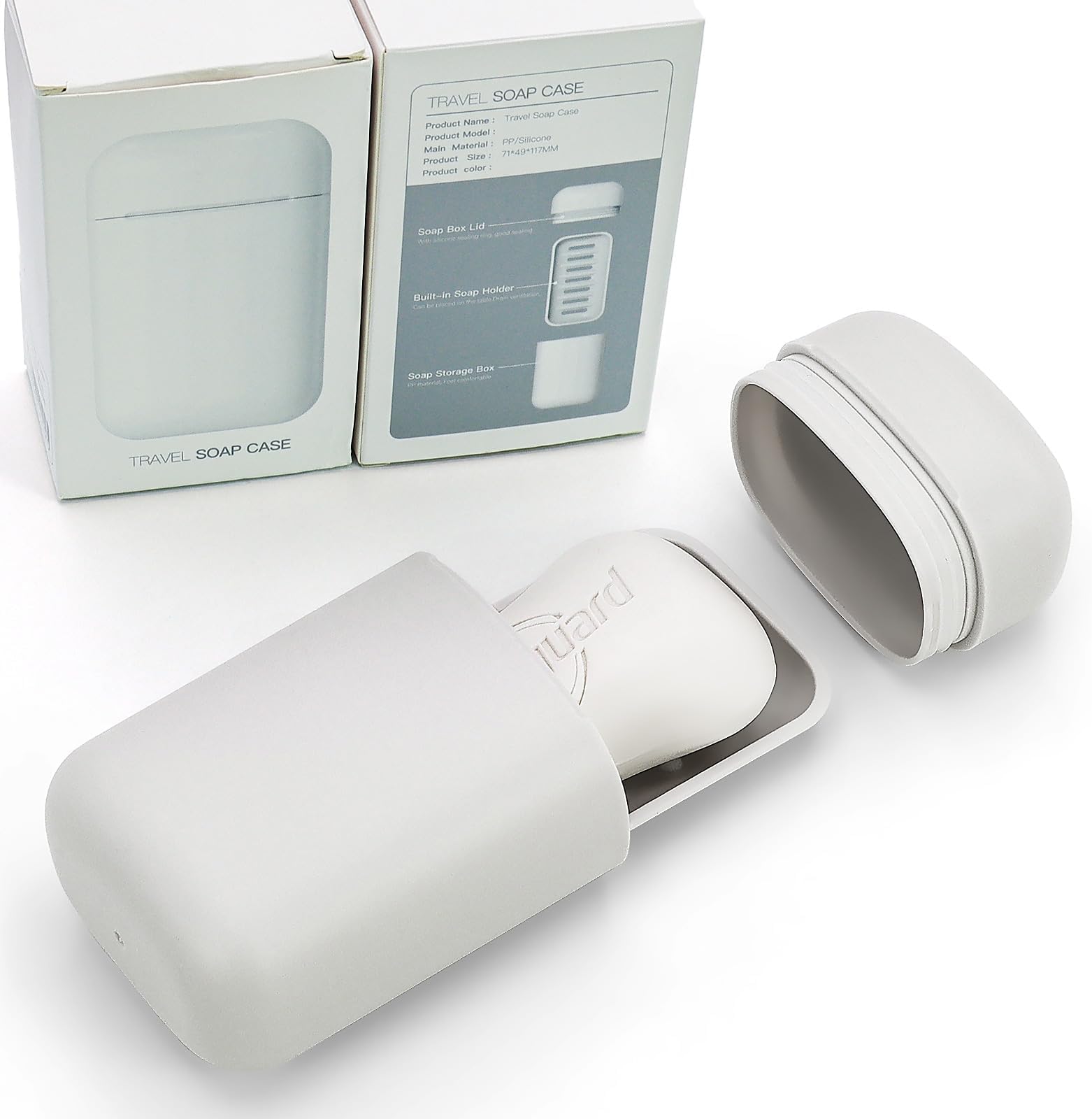 Amazon.com: Travel Soap Case,Portable Soap Holder,Travel Soap Container ...