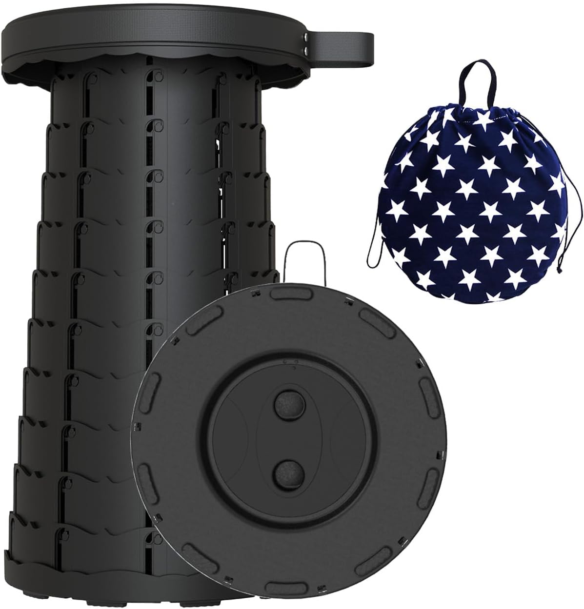 Amazon.com: FSAYAML Telescoping Fordable Stool, Portable Retractable ...