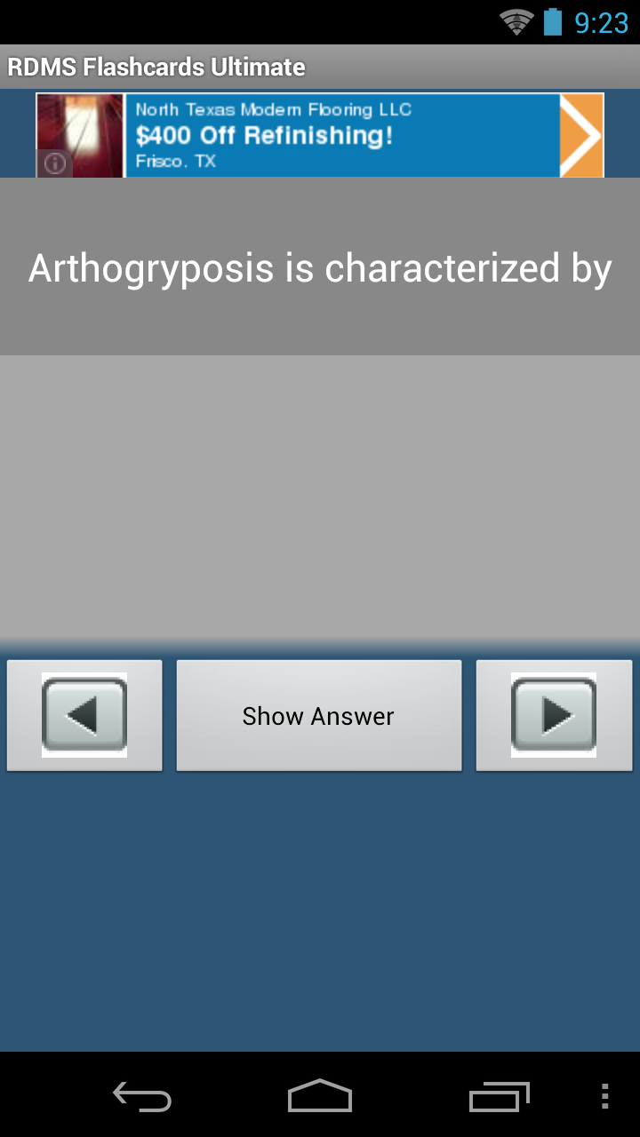 RDMS Flashcards Ultimate - App on Amazon Appstore
