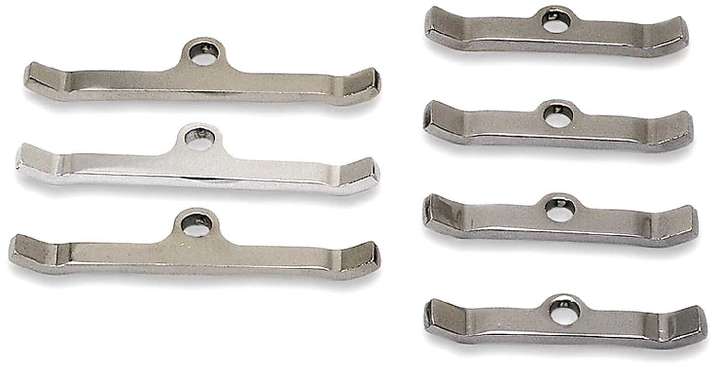 Amazon.com: Moroso 68516 Chrome Valve Cover Hold-Down Tabs - Set of 7 ...