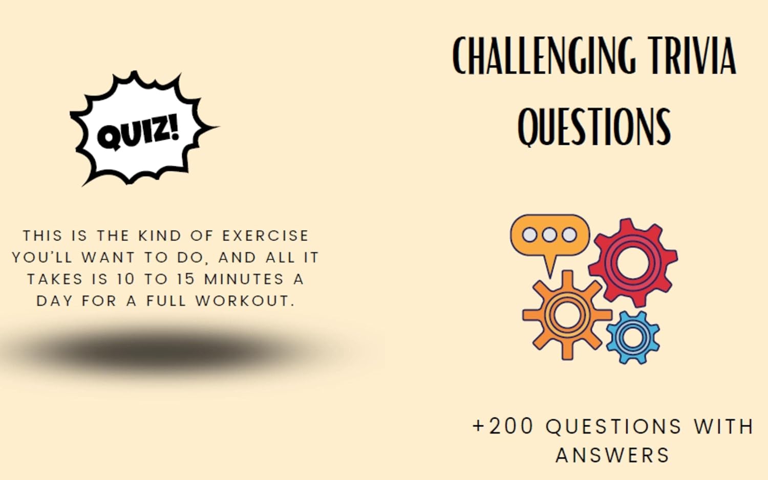 Challenging Trivia Questions vol 2: 200 challenging questions to answer ...