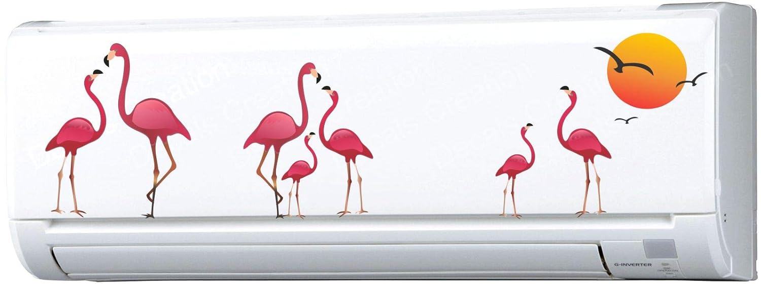 Decals Creation™ AC Sticker Fridge Sticker Wall Sticker Split Ac ...