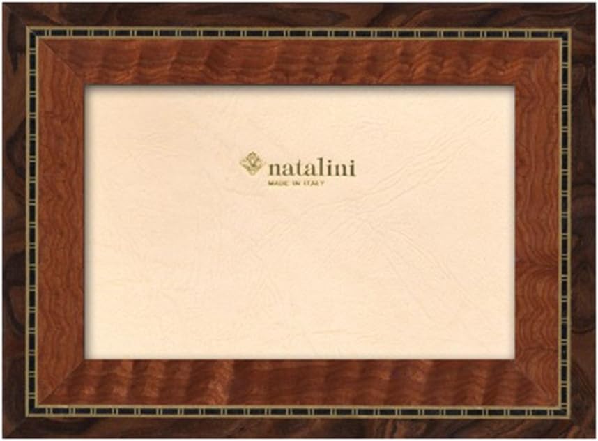 Amazon.com - Natalini 4 X 6 Natural Double Border Wooden Frame Made in ...