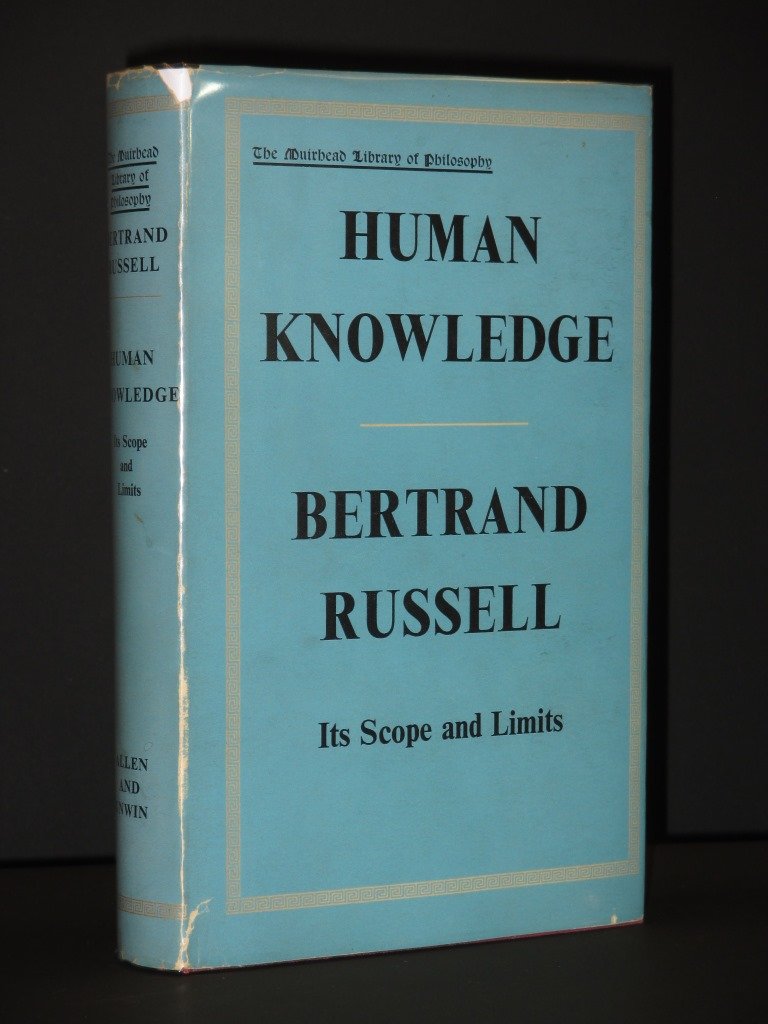 Human Knowledge: Its Scope and Limits: Russell, Bertrand: Amazon.com: Books