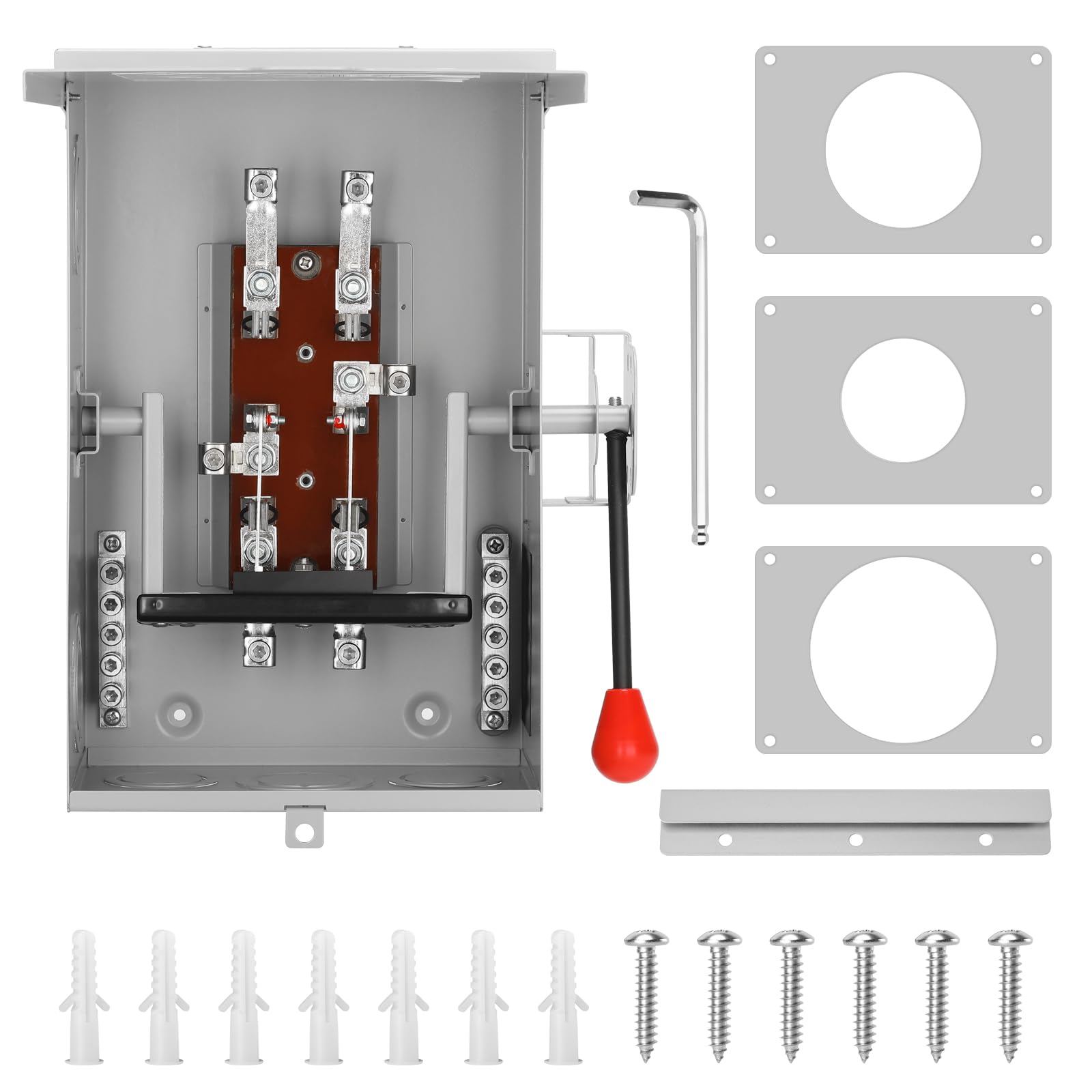 Snapklik.com : Heavy Duty Safety Switches, 240 Volt AC 4 Wire 2 Pole ...