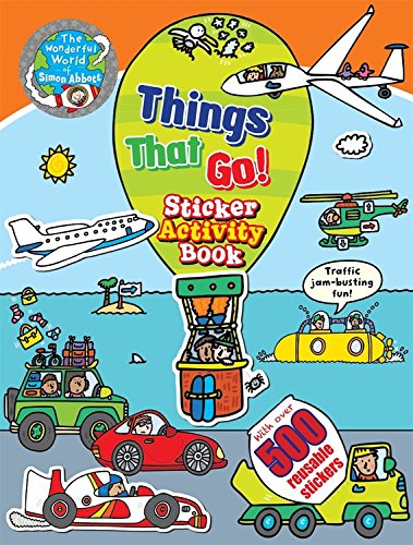 Things That Go Sticker Activity Book: The Wonderful World of Simon ...