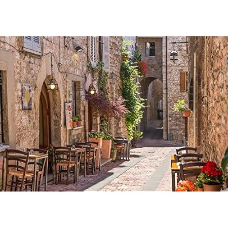 Amazon.com : BELECO 7x5ft Fabric Venice Italy Backdrop Grand Canal ...