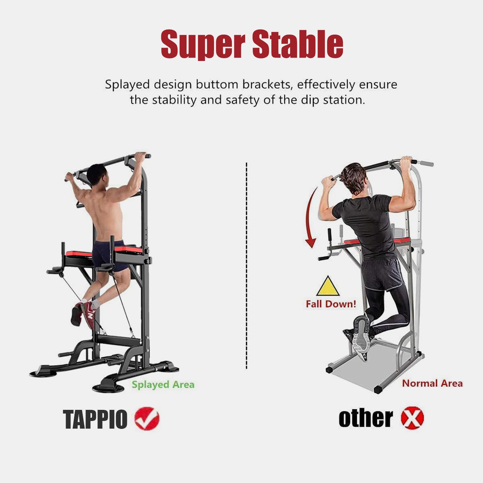 Snapklik.com : Power Tower Pull Up Bar For Home Gym, Multi Functional ...
