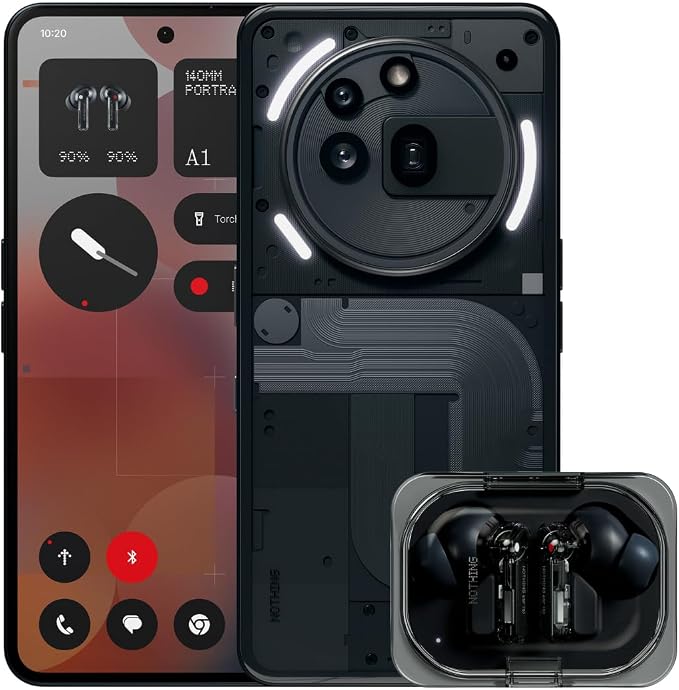 Nothing Phone (3a) Pro 256 GB - mobile phone with 50 MP periscope ...