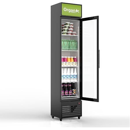 Amazon.com: Procool Refrigeration Glass Door Upright Display Beverage ...