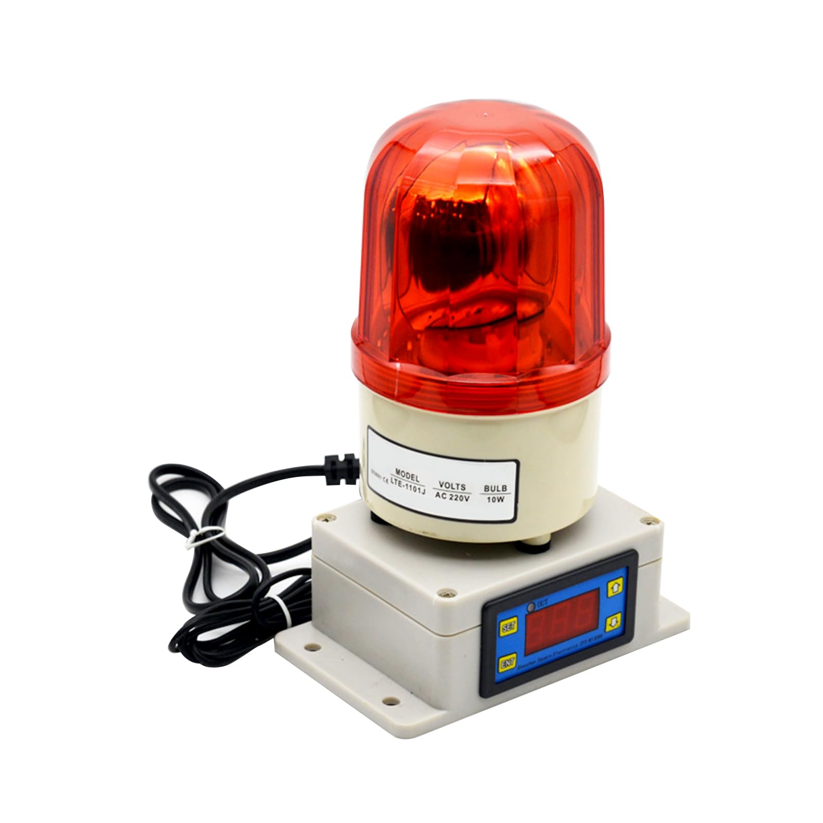 Digital Temperature Warning Light, Large Screen Displays Real-time ...