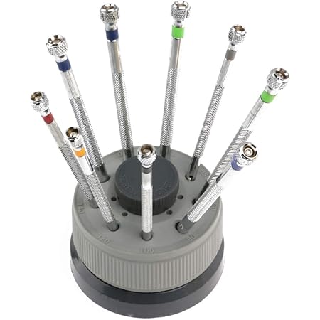 Amazon.com: New 9 pcs Precision Watch Flat Blade Slotted Screwdriver ...