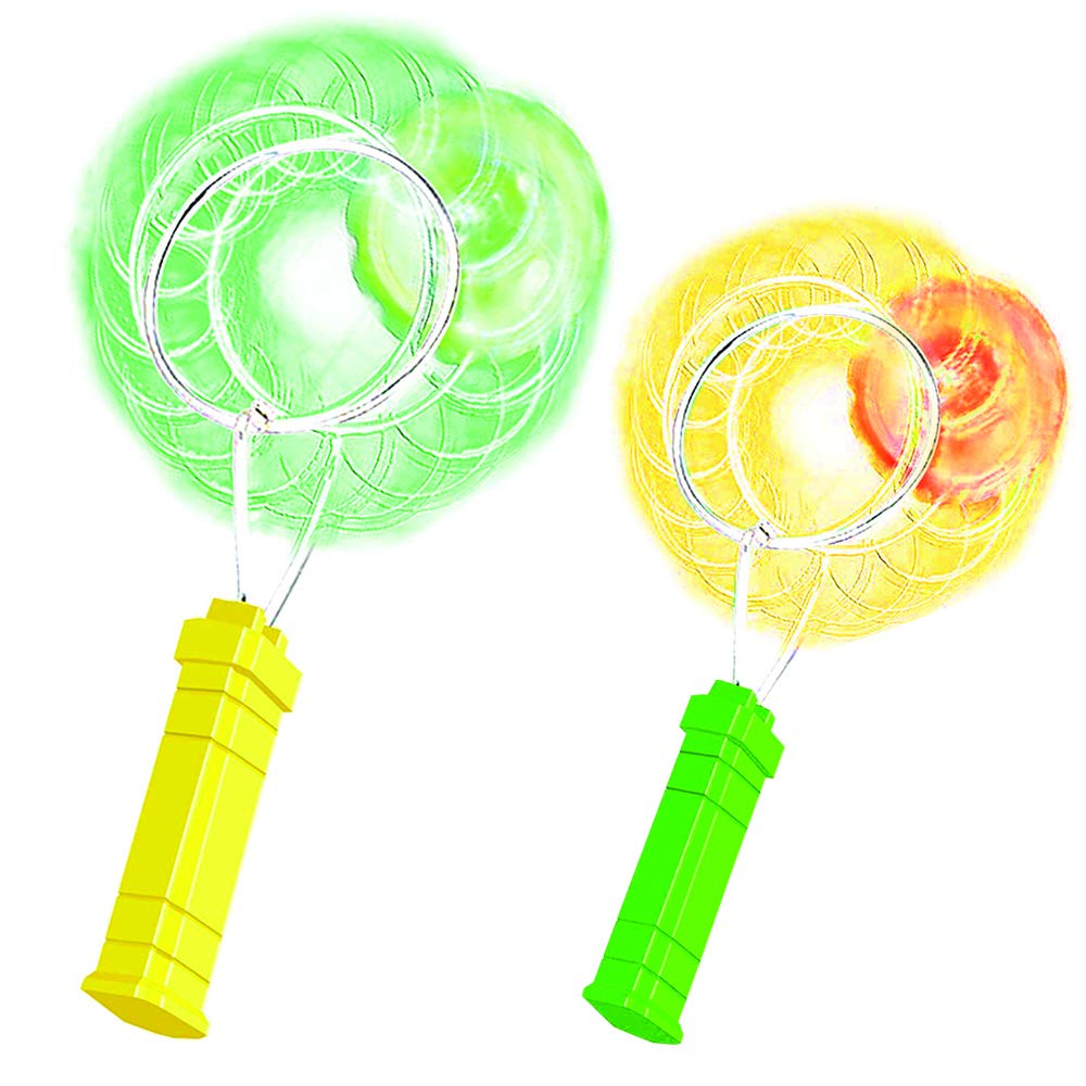 Amazon.com: ArtCreativity Retro Light Up Toys Set for Kids- Includes 2 ...