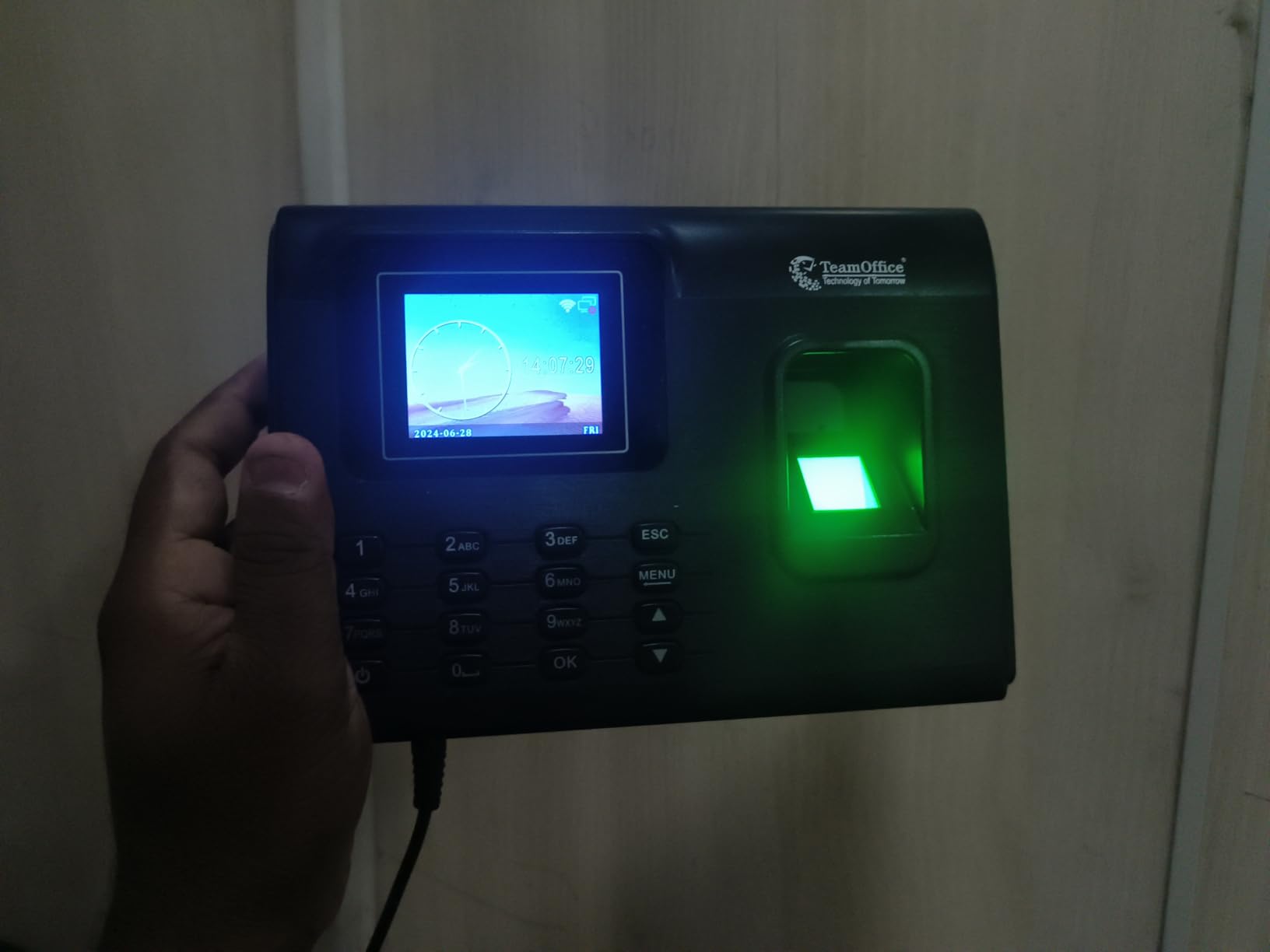 Team Office Fingerprint, Card, Wi-Fi and Cloud Based Attendance Device ...
