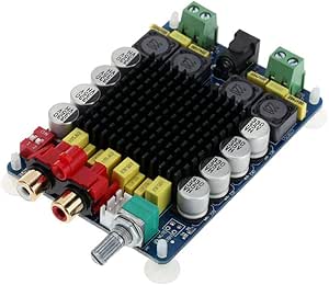 Amazon.com: DollaTek TDA7498 2X100W Dual Channel Class D Audio Amplifier Board, DC 24V Digital ...