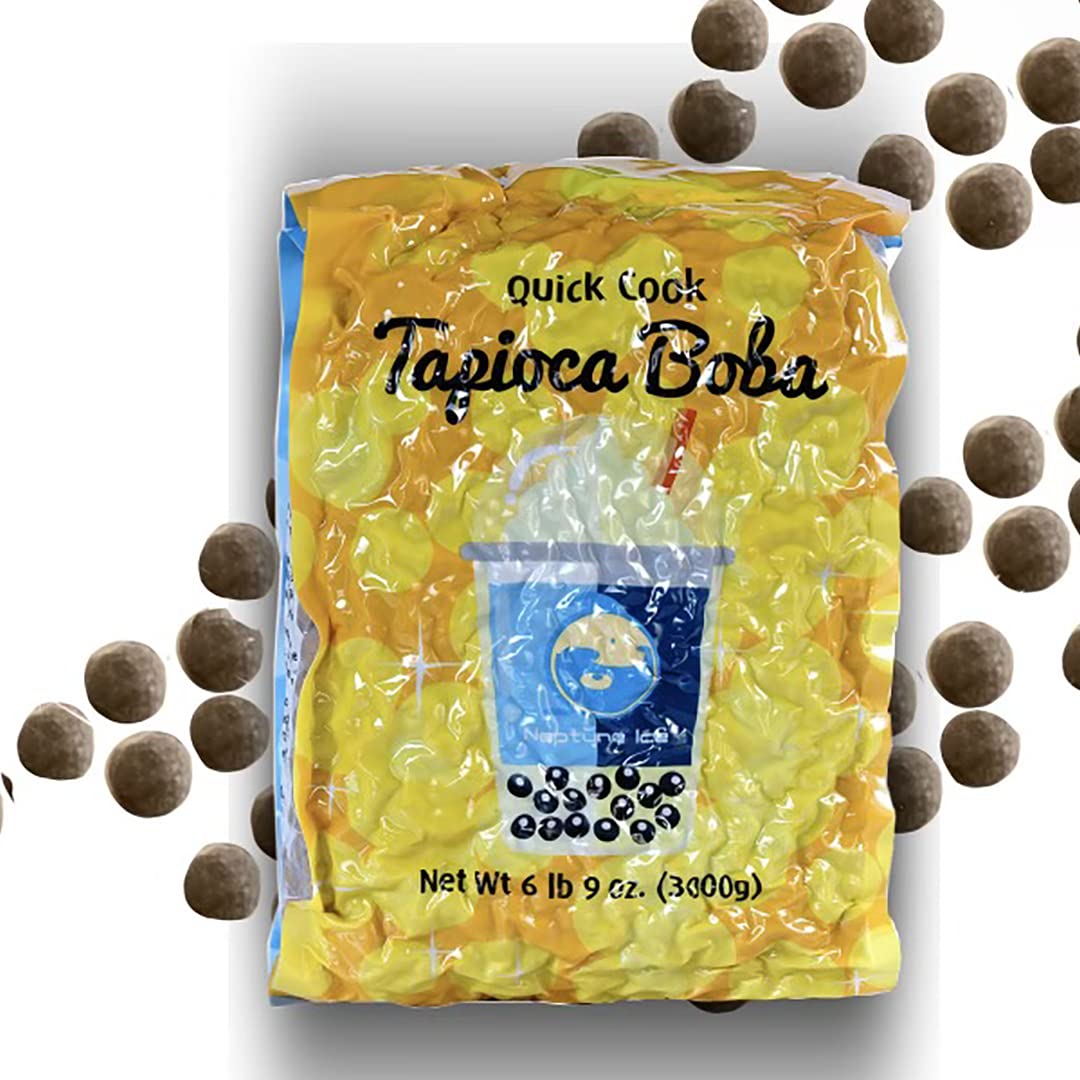 BOBA BALLS - Tapioca Pearls For Bubble Tea. Brown sugar boba pearls for ...