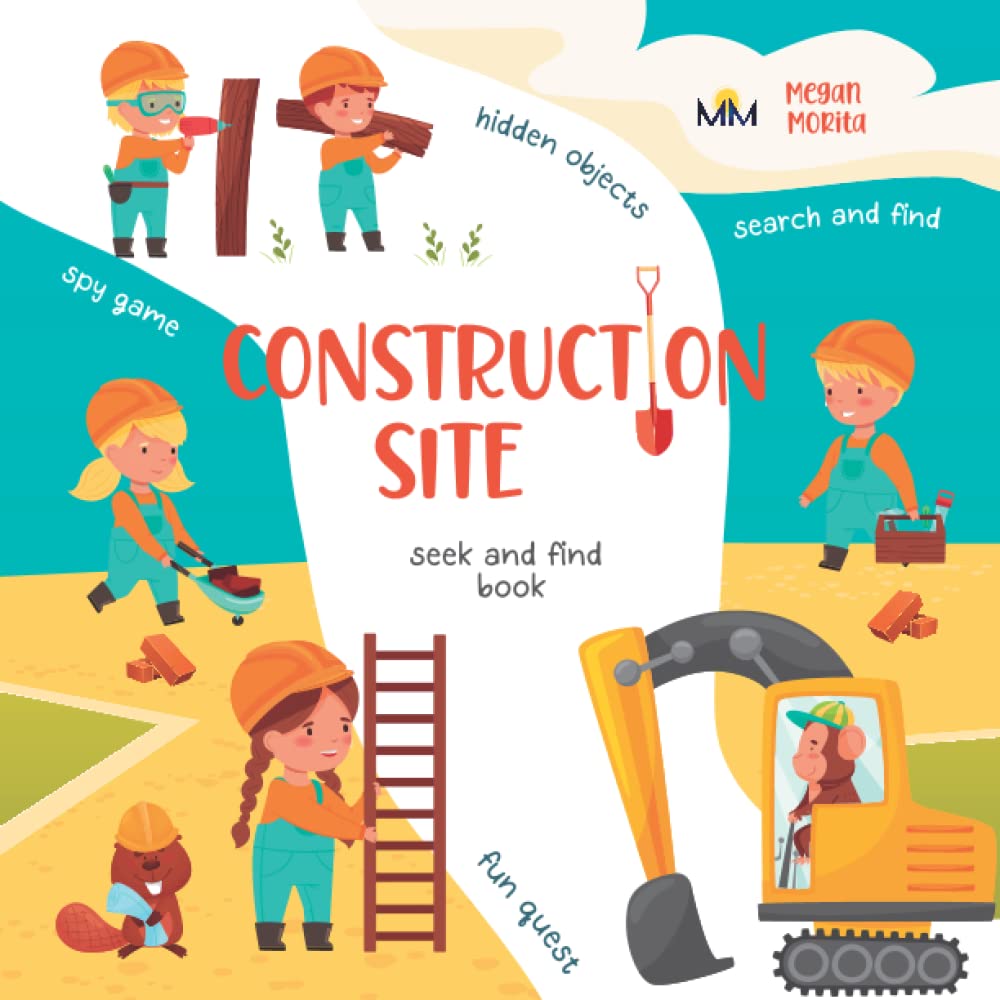 Amazon.com: Construction Site: Construction Books For Kids 3-5 And 5-7 ...