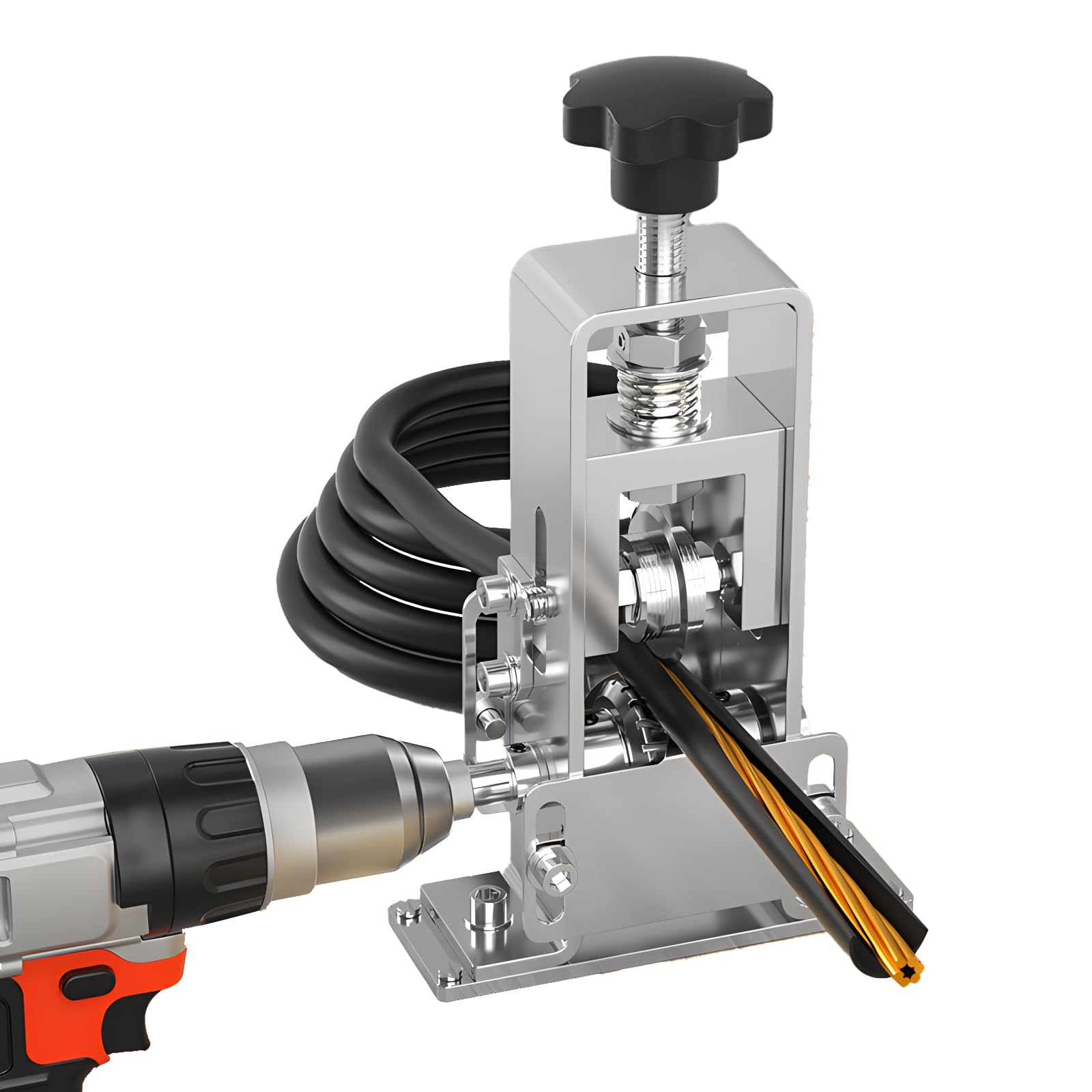 Wire Stripper Machine for Power Drill Copper Wire Stripper for Leftover ...