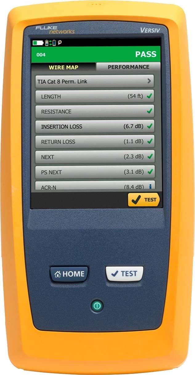Fluke DSX2-8000 Dsx2-8000 Copper Certification Tool Cat 8: Amazon.co.uk ...