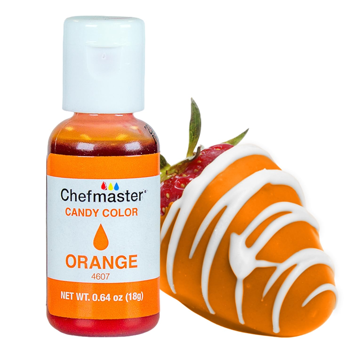 Amazon.com : Chefmaster Orange Candy Color | True-Tone Shades | Oil ...