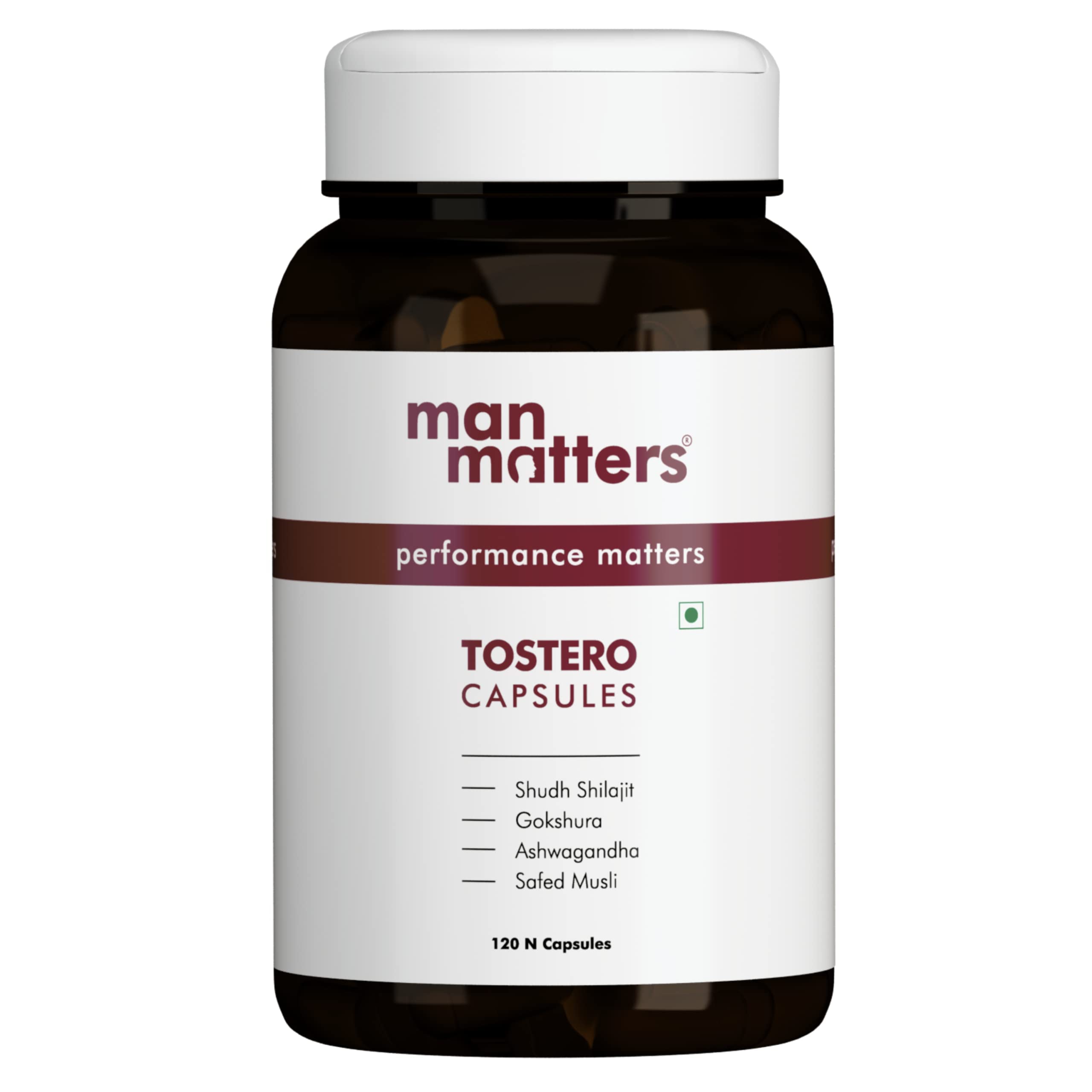Buy Man Matters Ashwagandha, Gokshura, Safed Musli s for Men | 20 Ayush ...