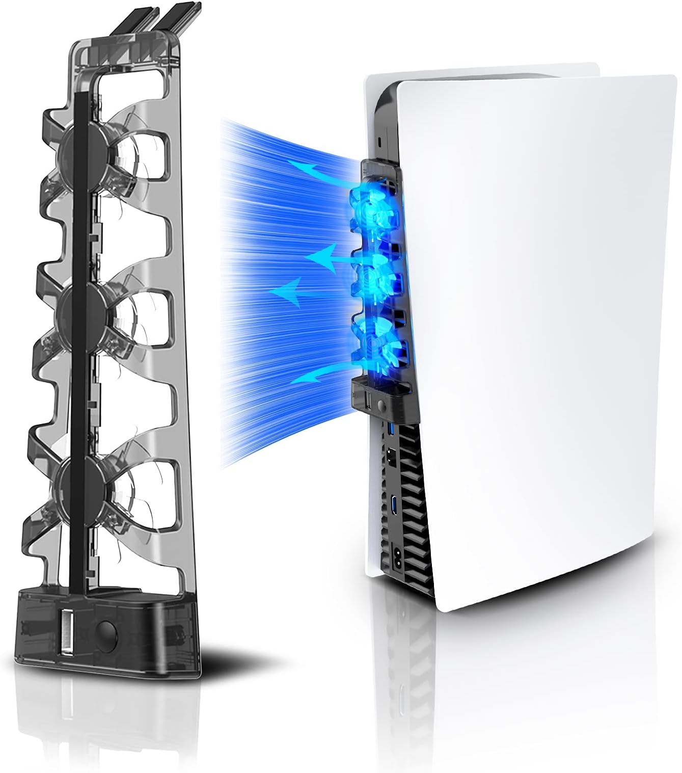 Amazon.com: PS5 Cooling Fans, PlayStation 5 Cooling Fan Compatible with ...