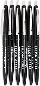 FIELD NOTES Pen 6 Pack : Amazon.co.uk: Stationery & Office Supplies