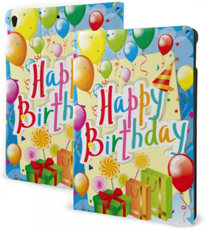 Amazon.com: Birthday Balloons Gifts Case for Ipad Girl Cover Compatible ...