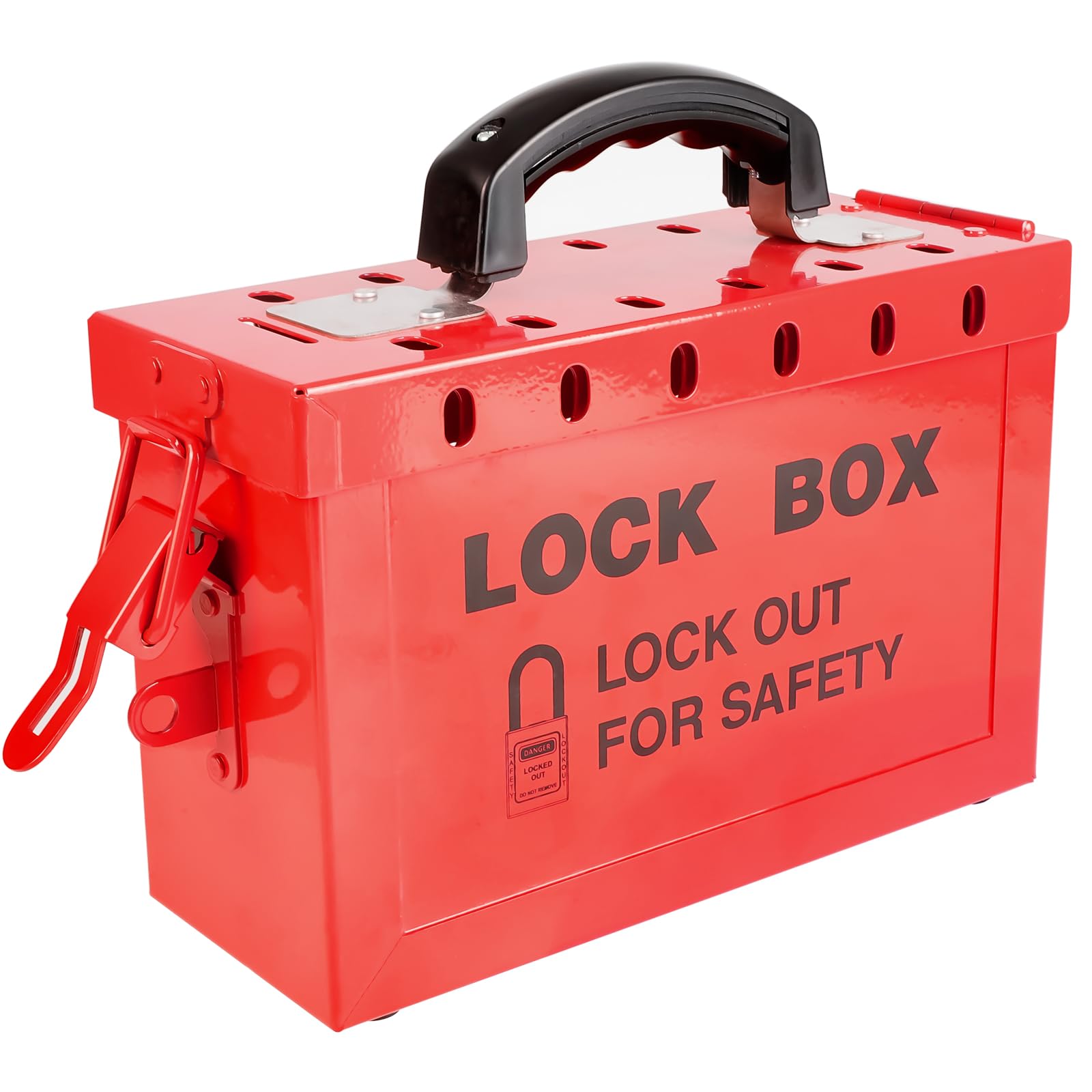 TAEGIQI Lockout Tagout Group Lock Box for OSHA Compliant Group Loto ...