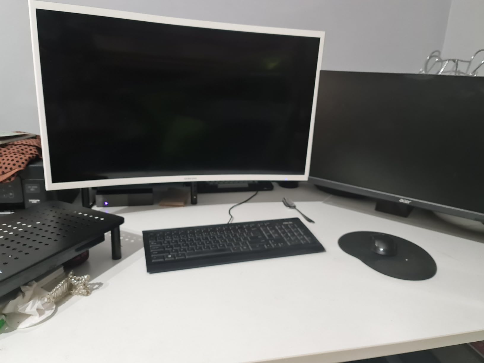 VIVO Quick Attach VESA Adapter Plate Bracket Designed for Samsung CF397 ...