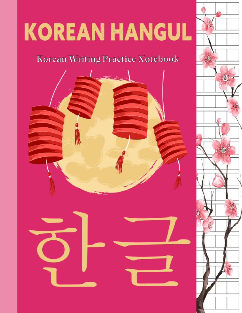 Buy Korean Writing Practice Book: Korean Alphabet Hangul Writing ...