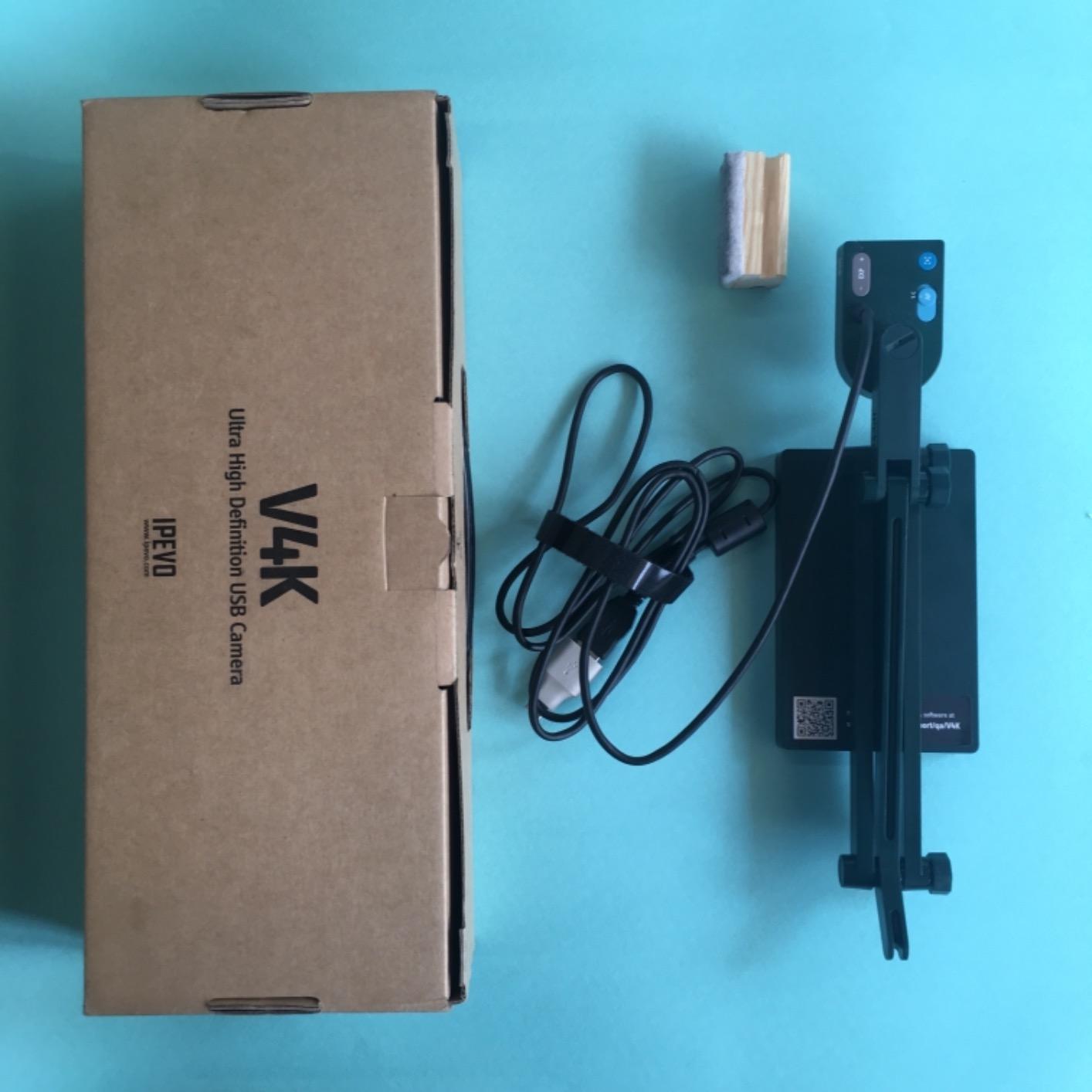 IPEVO V4K Ultra High Definition 8MP USB Document Camera — Mac OS ...