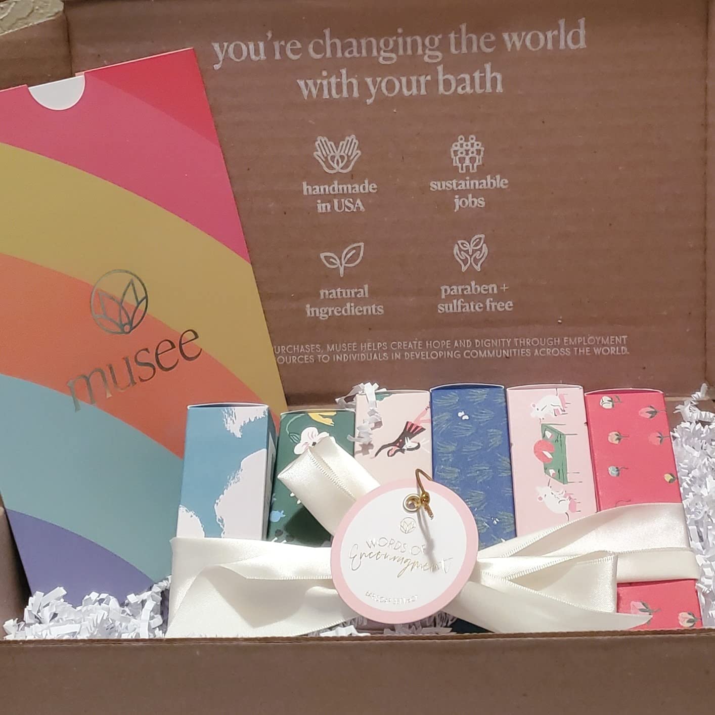 $8/mo - Finance Musee | Words of Encouragement Soap Set | 6 Soap Bars ...