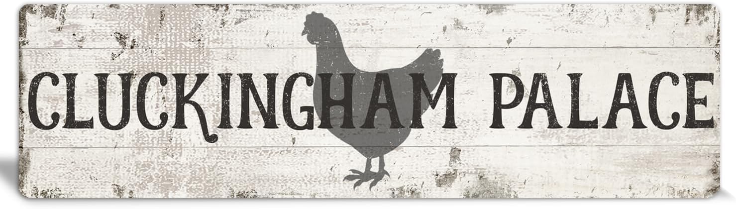 Amazon.com: Rustic Metal Chicken Coop Signs - Many Styles Available ...