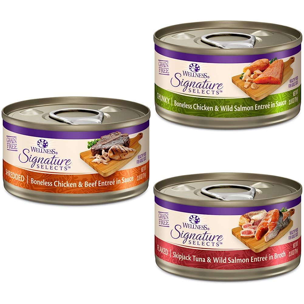 Amazon.com : Wellness CORE Signature Selects Wet Cat Food 2.8 Ounce Can ...