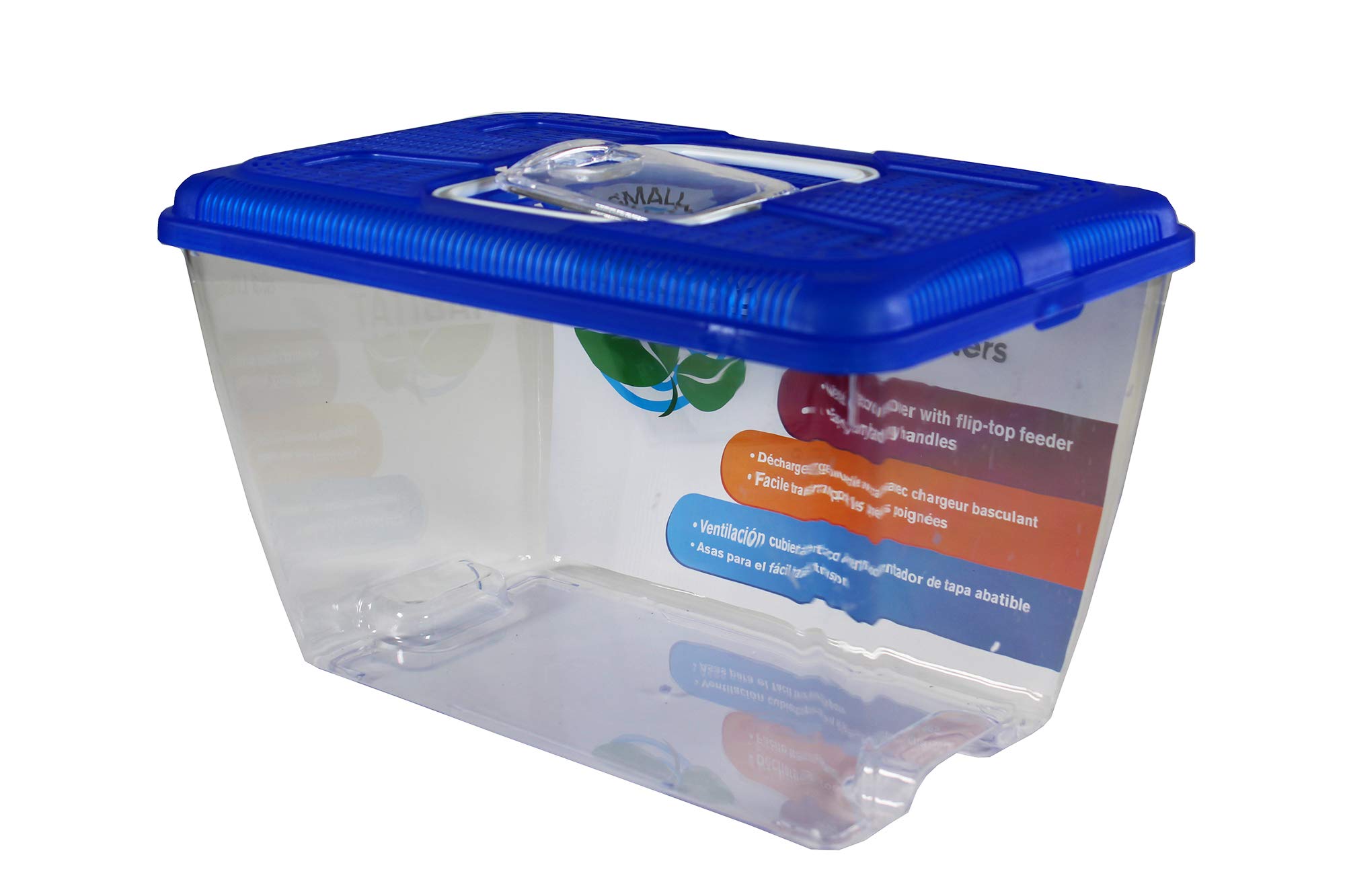 Penn-Plax Small World Habitat – Portable Clear and Transparent Plastic ...