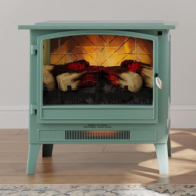 Amazon.com: Country Living Infrared Freestanding Electric Fireplace ...