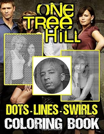 One Tree Hill Dots Lines Swirls Coloring Book: One Tree Hill Great Gift ...