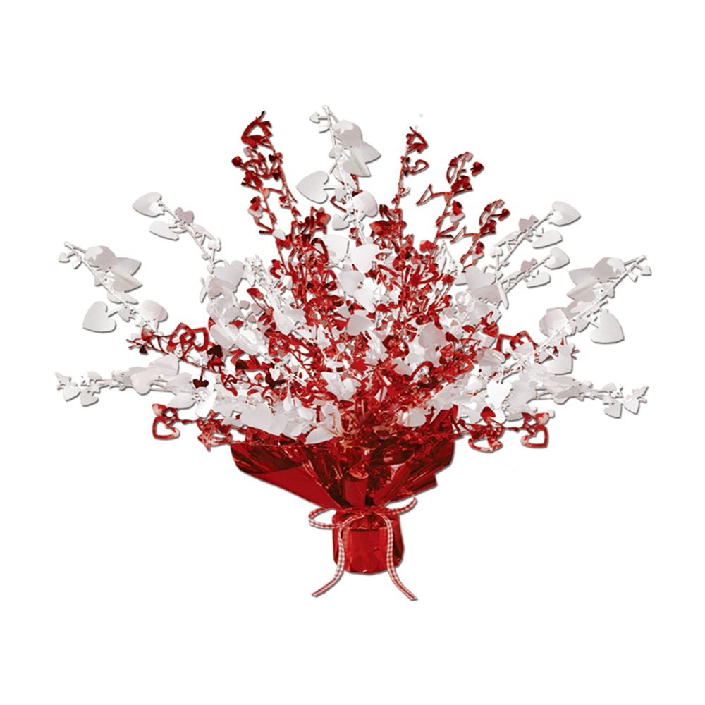 Amazon.com: Heart Gleam 'N Burst Centerpiece 15in., Pkg/1 : Toys & Games