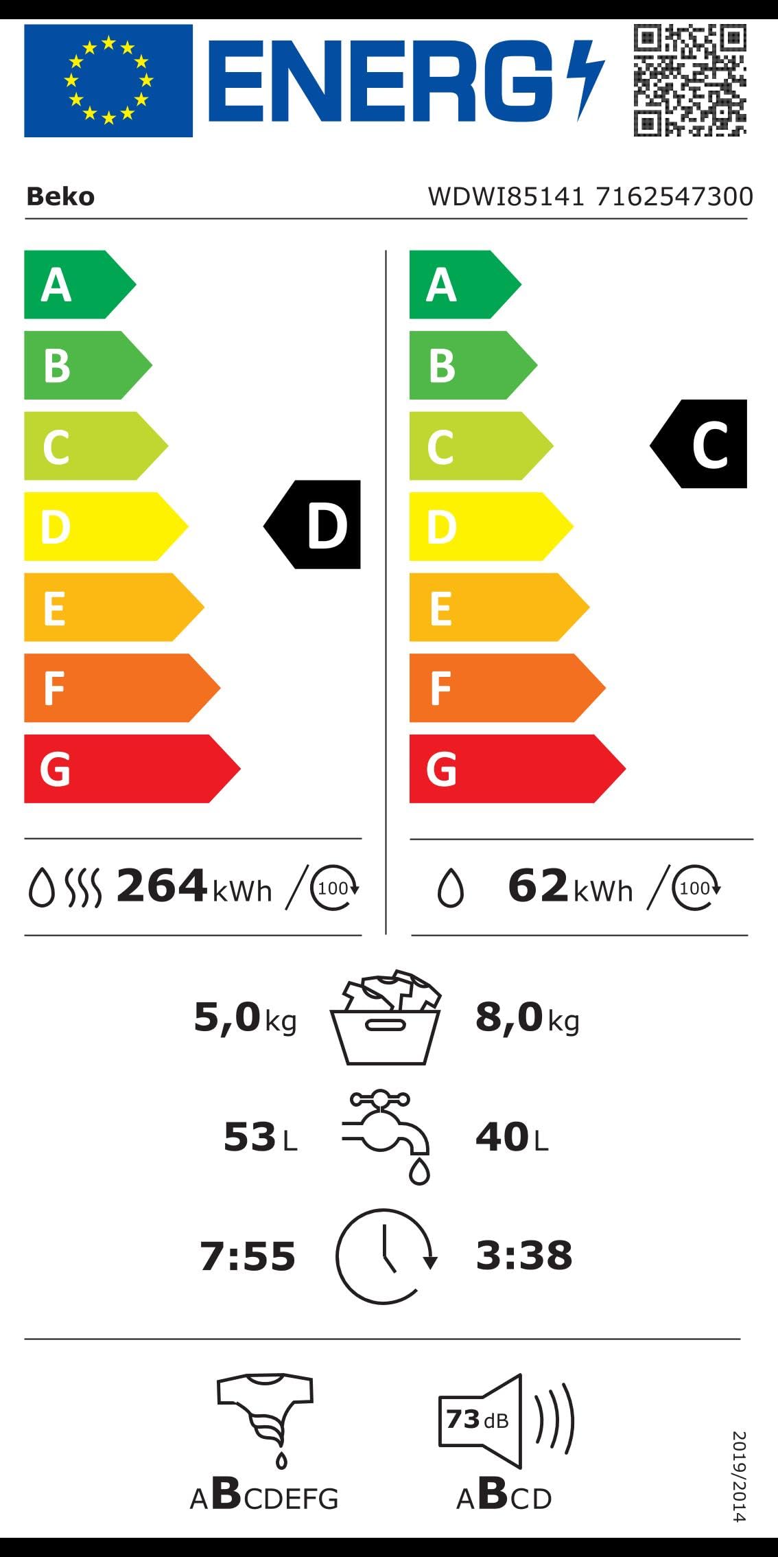 Siemens WI14W443 Einbau-Waschmaschine iQ700, Frontlader mit 8kg ...
