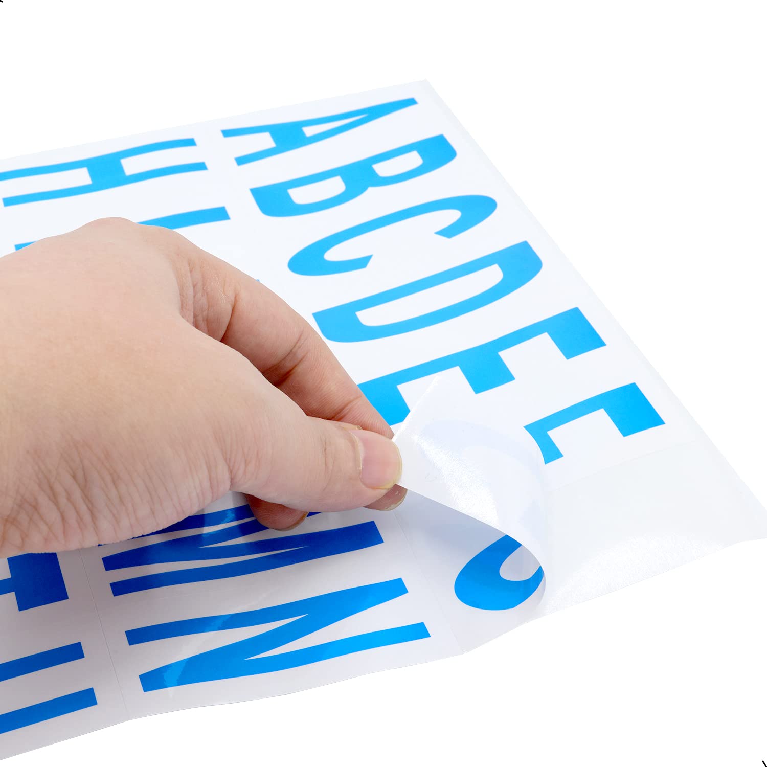 Snapklik.com : 10 Sheet 3 Inch Mailbox Numbers And Letters Cut Classic ...