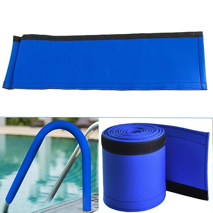 Buy Sportuli Swimming Pool Hand Rail Cover Royal Blue Grip for 1.4 inch ...