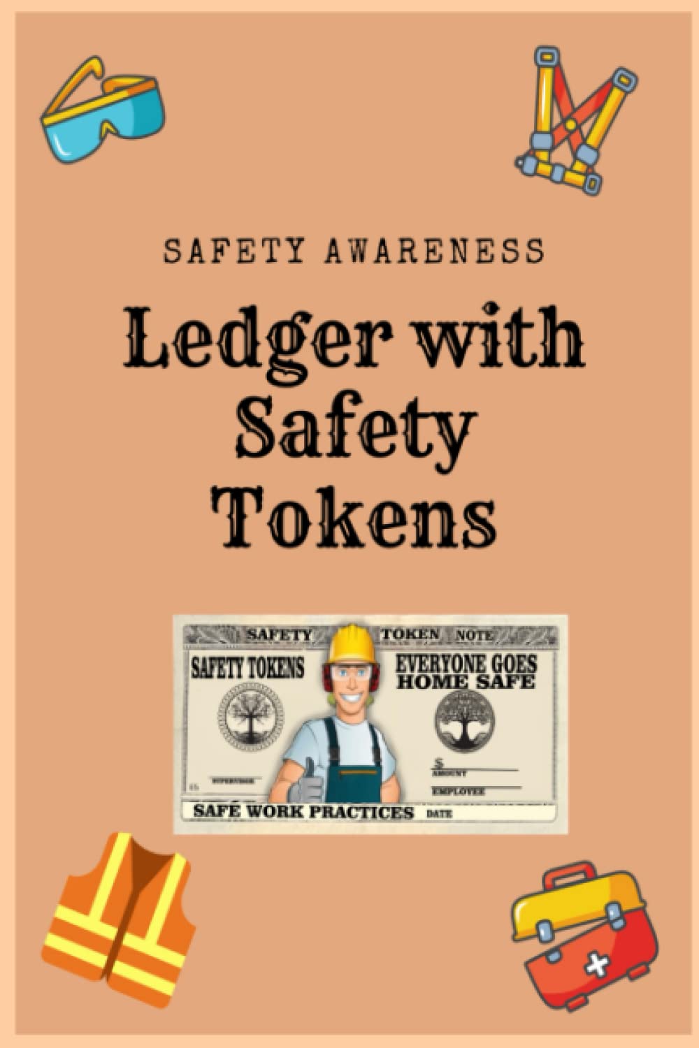 Buy Safety Awareness Ledger with Safety Token: Color Pages, Reward ...