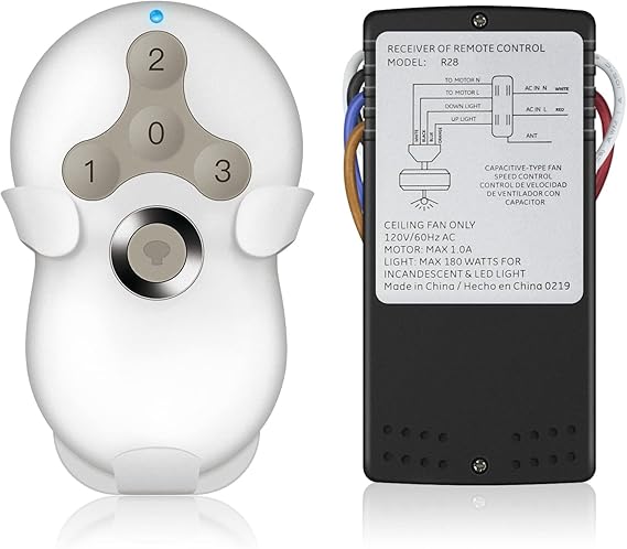 Amazon.com: Hunter Fan Remote Control Replacement, Universal Ceiling ...