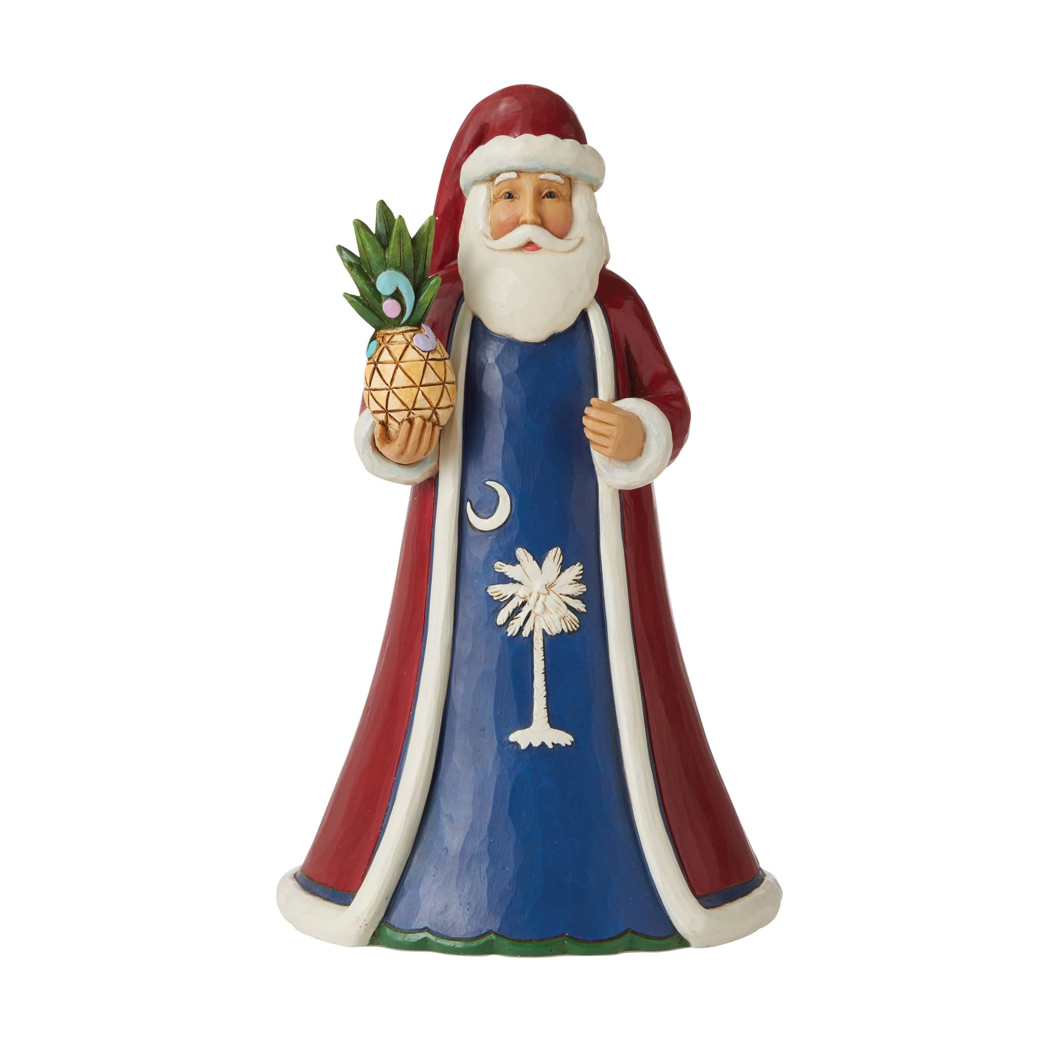 Amazon.com: Enesco Jim Shore Heartwood Creek South Carolina Red and ...